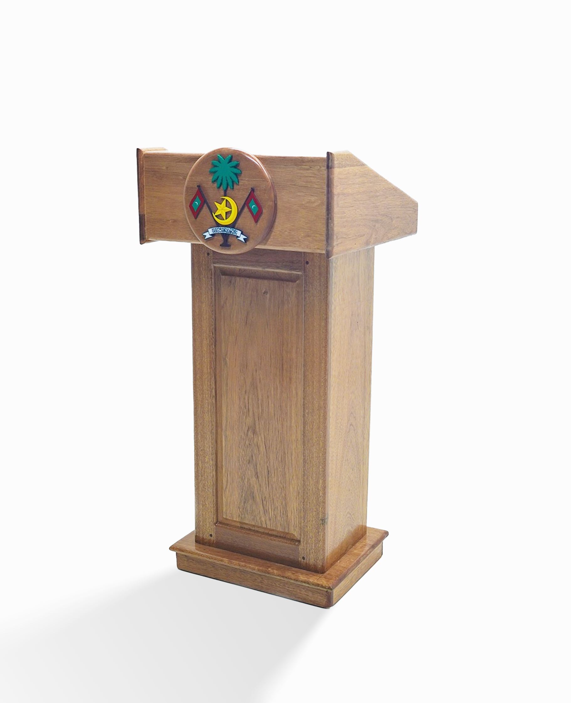 Solid Wood Podiums & Lecterns Maldives | Custom Presentation Stands ...
